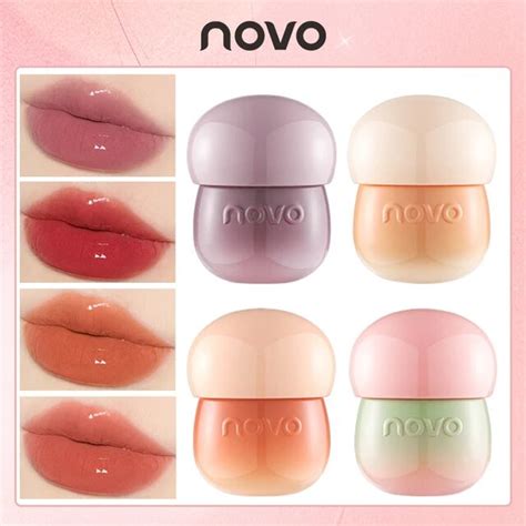 Novo Mushroom Lip Gloss Matte Liquid Lipstick