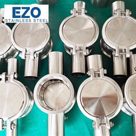 Stainless Steel Hygienic Straight Butt Weld Tank Sight Glass For