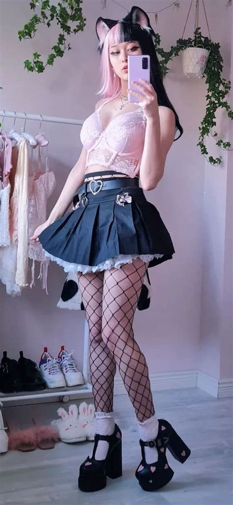 Gothic Outfits Edgy Outfits Pretty Outfits Cool Outfits Cute Pastel Goth Outfits Pastel