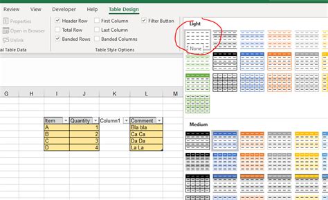Why Is An Excel Table Is Not Maintaining The Formatting When A New Row