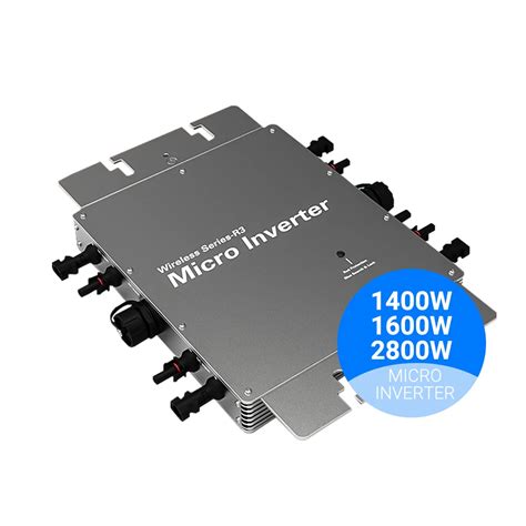 Usa Etl Micro Grid Tie Inverter 700w 1400w 1600w 2800w Grid Tie Micro Inverter For On Grid Solar