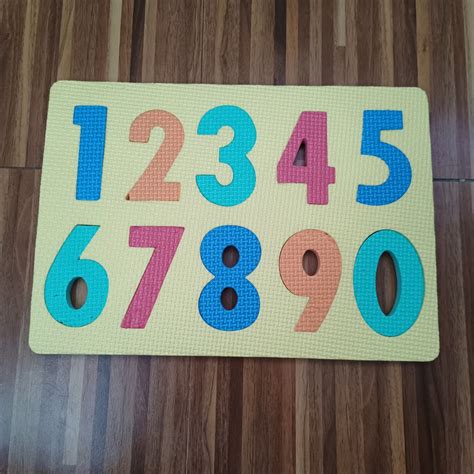 Numbers Puzzle Hobbies And Toys Toys And Games On Carousell