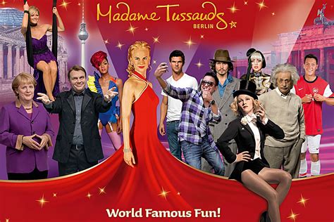 Madame Tussauds Berlin Deals And Offers Save 20 With Madame Tussauds