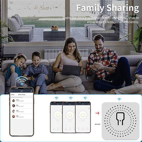 Купить Wi Fi Mini Smart Switch Wi Fi умное реле 16a умный выключатель