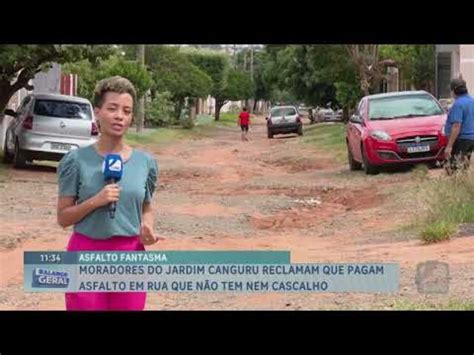 Moradores de Jardim Canguru reclamam que pagam asfalto em rua que não