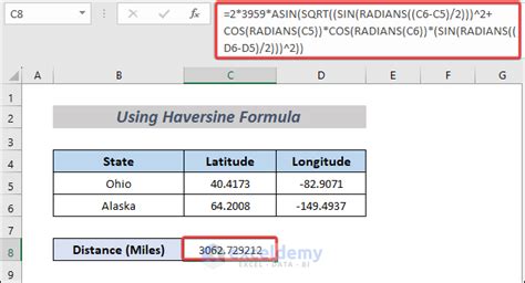 How To Calculate Distance Between Two Addresses In Excel Ways