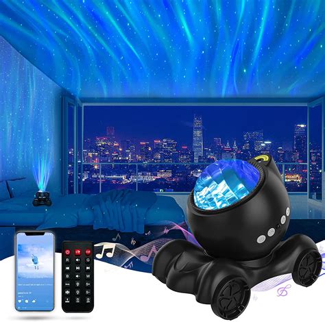Enokik Aurora Projector Galaxy Projector For Bedroom Built In