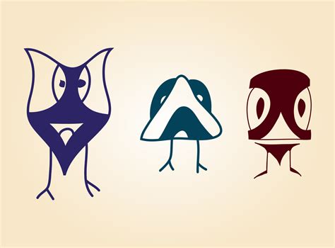 Cute Monsters Clip Art 16200934 Vector Art At Vecteezy