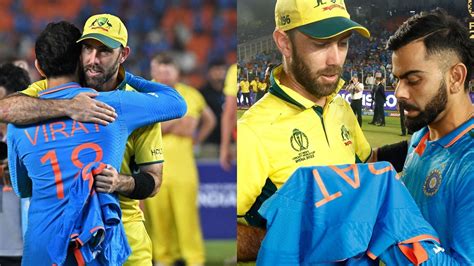 Virat Kohlis Heartwarming Act With Glenn Maxwell After Indias Wc