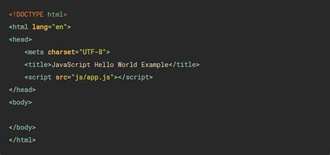 Hola Mundo En Javascript