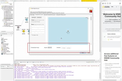 Component Layout 5 1 1 KNIME Extensions KNIME Community Forum