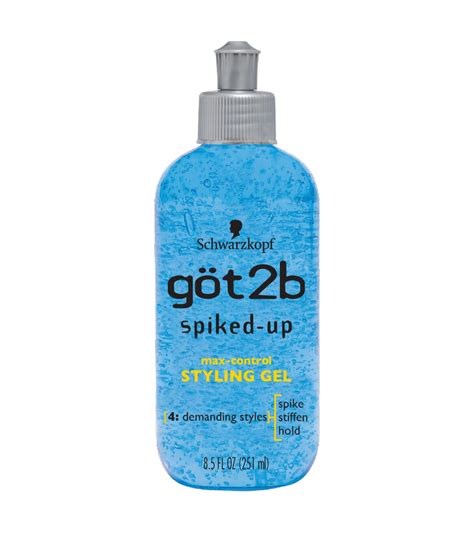 Got2b Spiked Up Max Control Styling Gel 251ml Lyk Online