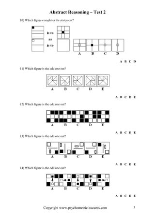 Abstract Reasoning Pdf