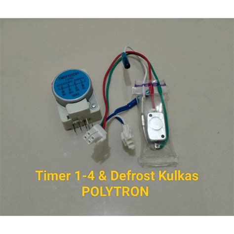 Jual Timer Defrost Bimetal Fuse Kulkas Polytron 2 Pintu Shopee Indonesia