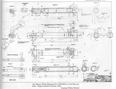 Mauser 98 Receiver Engineering Drawings Gunboards Forums