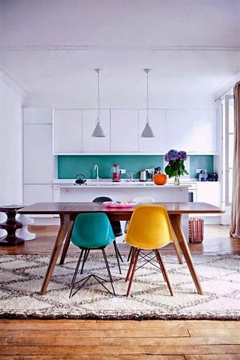 15 Dining Rooms With Brilliantly Colorful Chairs The Kitchn