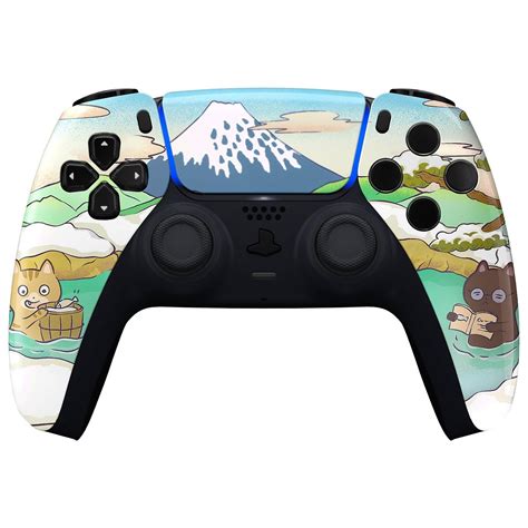 Hot Spring Kitties Front Shell With Touchpad Compatible With Ps5 Controller Bdm 010 020 030 040