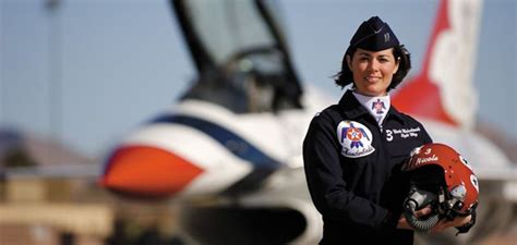 First Female Thunderbird Pilot To Share Resurgence Message Buckley