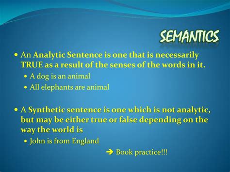 Ppt Semantics Powerpoint Presentation Free Download Id 2480665