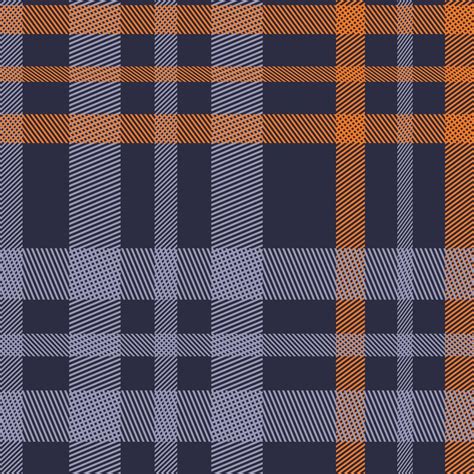 Seamless Pattern Blue And Orange Angled Stripe Shirt Texture 1212780