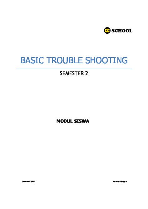 basic trouble shooting komatsu pdfcoffee