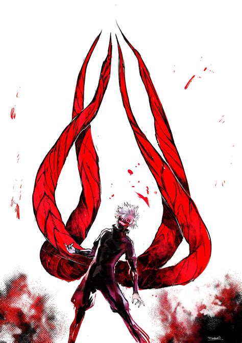 Kaneki Ken Tokyo Ghoul Drawn By Yourfreakyneighbourh Danbooru