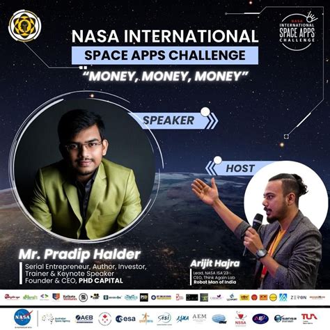 Meet Pradip Halder At Space Apps Challenge 2023 Think Again Lab