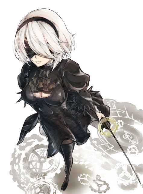 Yorha No 2 Type B Nier And 1 More Drawn By Sataking Danbooru