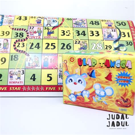Jual Mainan Ular Tangga Ular Tangga Jadul Ular Tangga Ludo Mainan