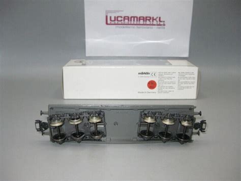 Märklin HO 84866 DR (482 4 000-4) Schwerlast-Flachwagen mit Glocke ...
