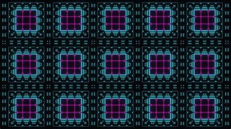 Pink And Cyan Abstract Visual Particles Strobe Effect Background Vj Loop In 4k 67604975 Stock