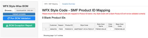Chapter Wfx Bom Validation Style Master File Application Reference
