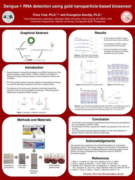 Ppt Dengue 1 Rna Detection Using Gold Nanoparticle Based Biosensor