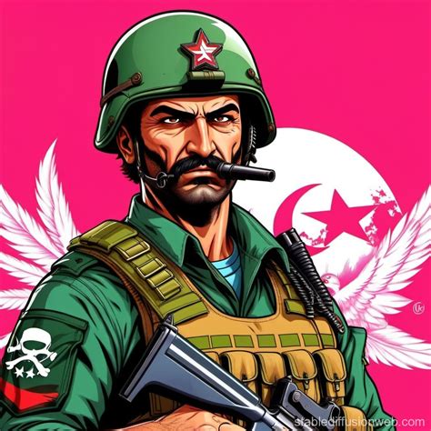 Turkish Commando With A Strong Appearance Prompts Stable Diffusion Online