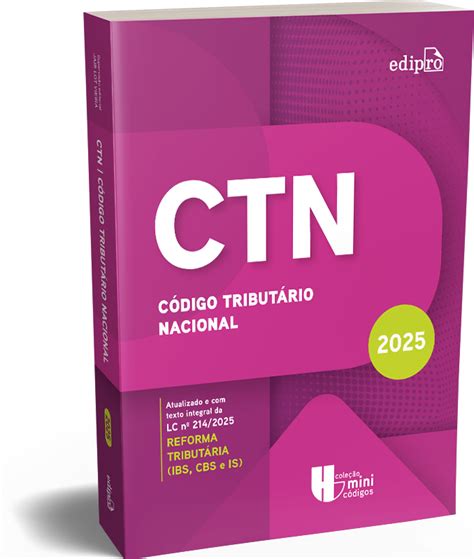 Código Tributário Nacional 2025 Coleção MinicÓdigos