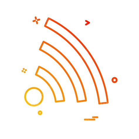 Wifi Icon Design Vector Gadget Business Sign PNG And Vector With Transparent Background For