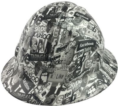 Hard Hats Hydro Dipped Hard Hats Full Brim Hydro Dipped Hard Hats