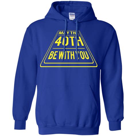 May The Th Forties Be With You Birthday T Shirt Shirt Design Online