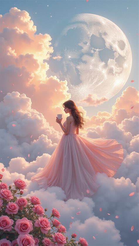 Девушка с чашкой Nel 2025 Video Grafici Buonanotte