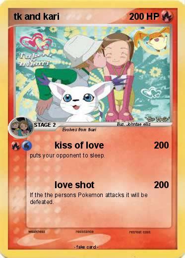 Pok Mon Tk And Kari Kiss Of Love My Pokemon Card