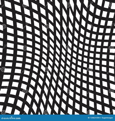 Irregular Abstract Grid Stock Vector Illustration Of Continuous