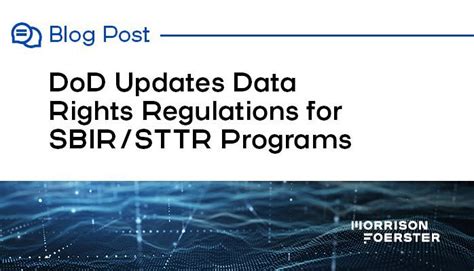 Thomas Lee On Linkedin Dod Updates Data Rights Regulations For Sbir