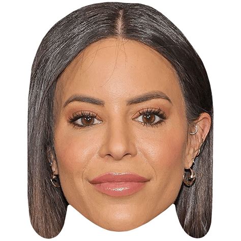 Charly Arnolt Brown Hair Mask Celebrity Cutouts