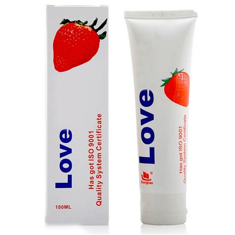 Wholesale Strawberry Flavor Oral Lubricant 100ml Sex Products Vaginal