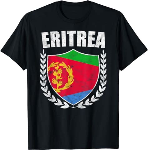 Amazon Com Eritrea T Shirt Clothing