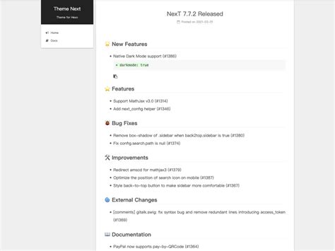 Hexo Theme Next By Theme Next A Hexo Template Built At Lightspeed