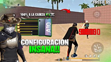 Configuración Para Samsung A A S Free Fire Nueva Actualización YouTube