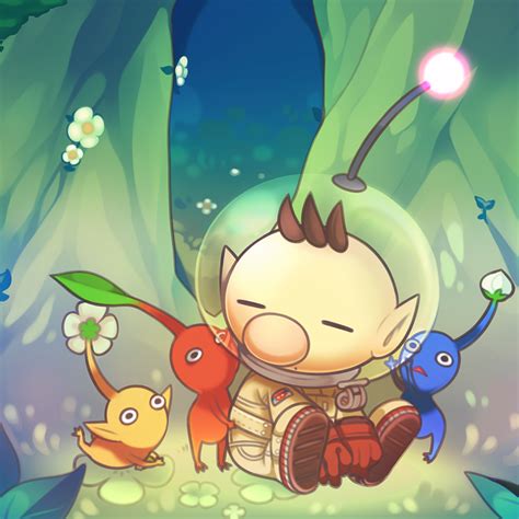 Pikmin And Olimar Pikmin Drawn By Kashirikurosuke Danbooru