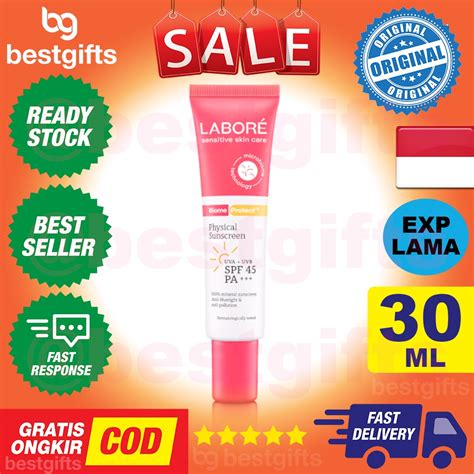 Jual Labore Biome Protect Physical Sunscreen Spf 45 Mineral Sunscreen
