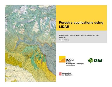 Forestry Applications Using Lidar
